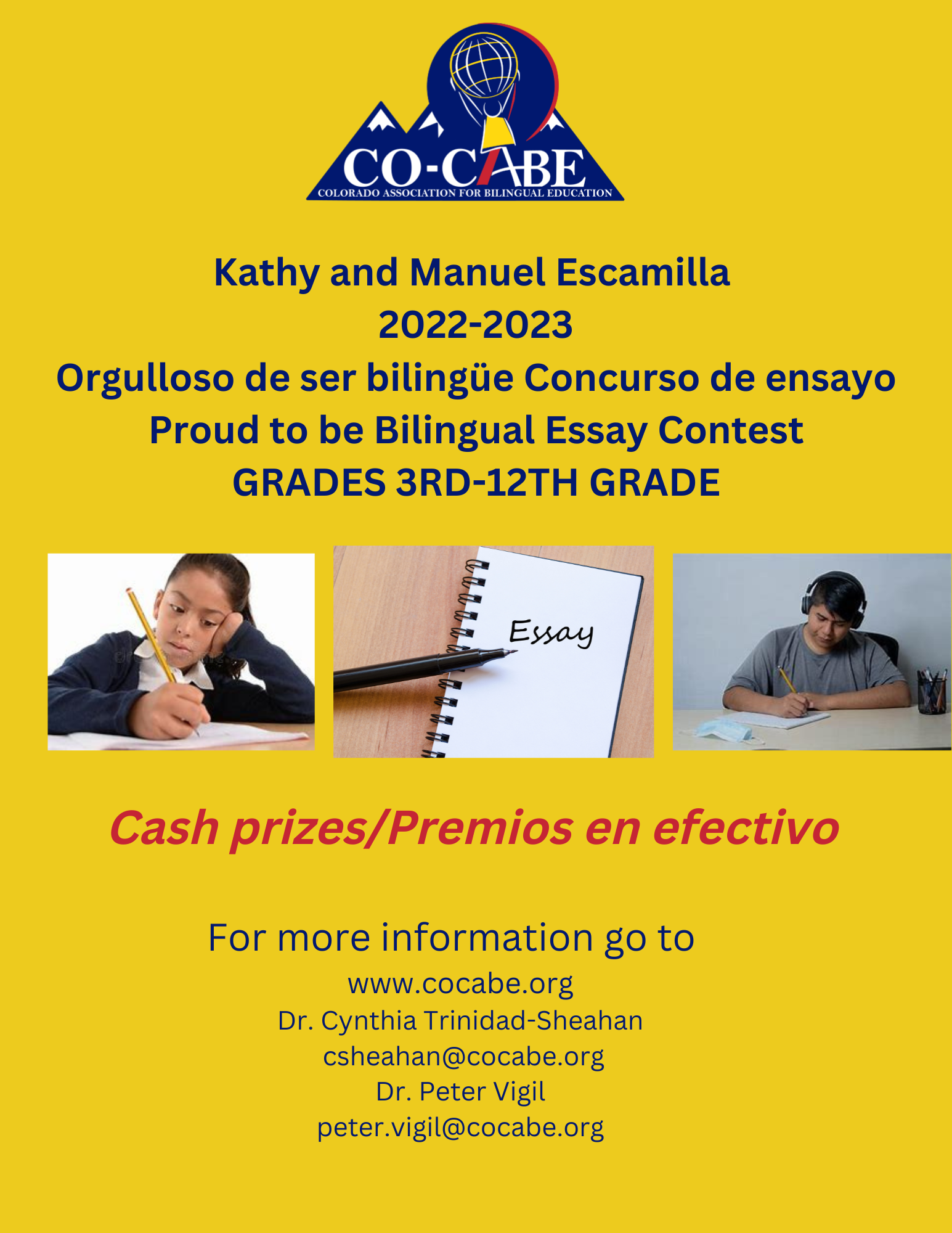 Essay Contest – CO-CABE